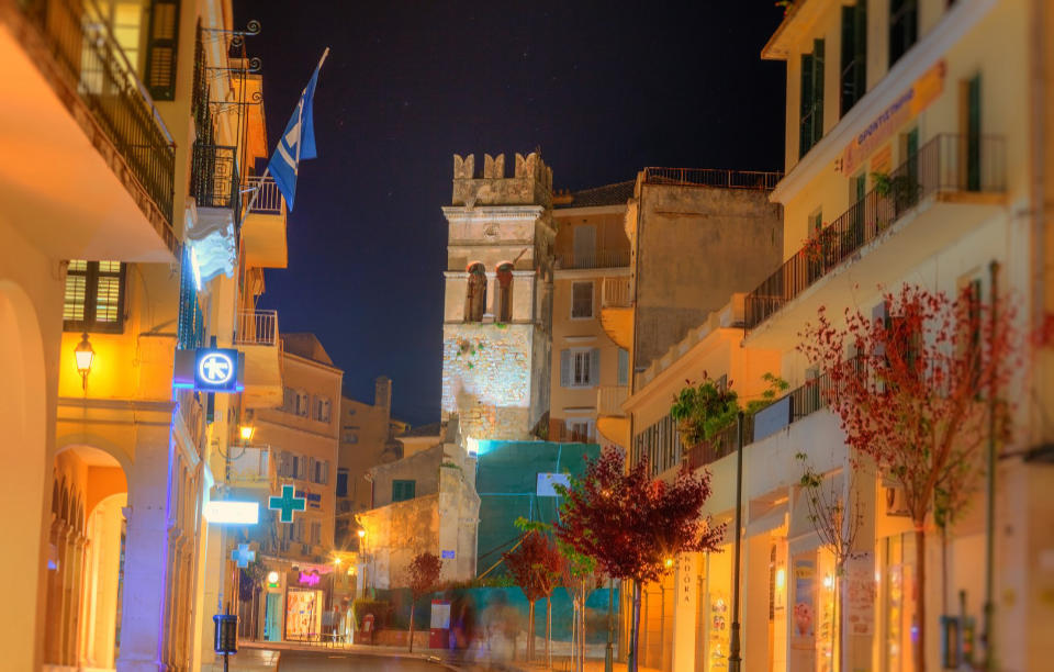 Corfu Town by night. Just amazing! - Discovering Corfu – Villa Rentals ...